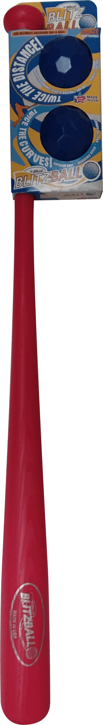 Blitzball Red Bat With 2 Blue Balls - Baseball - Walmart.com