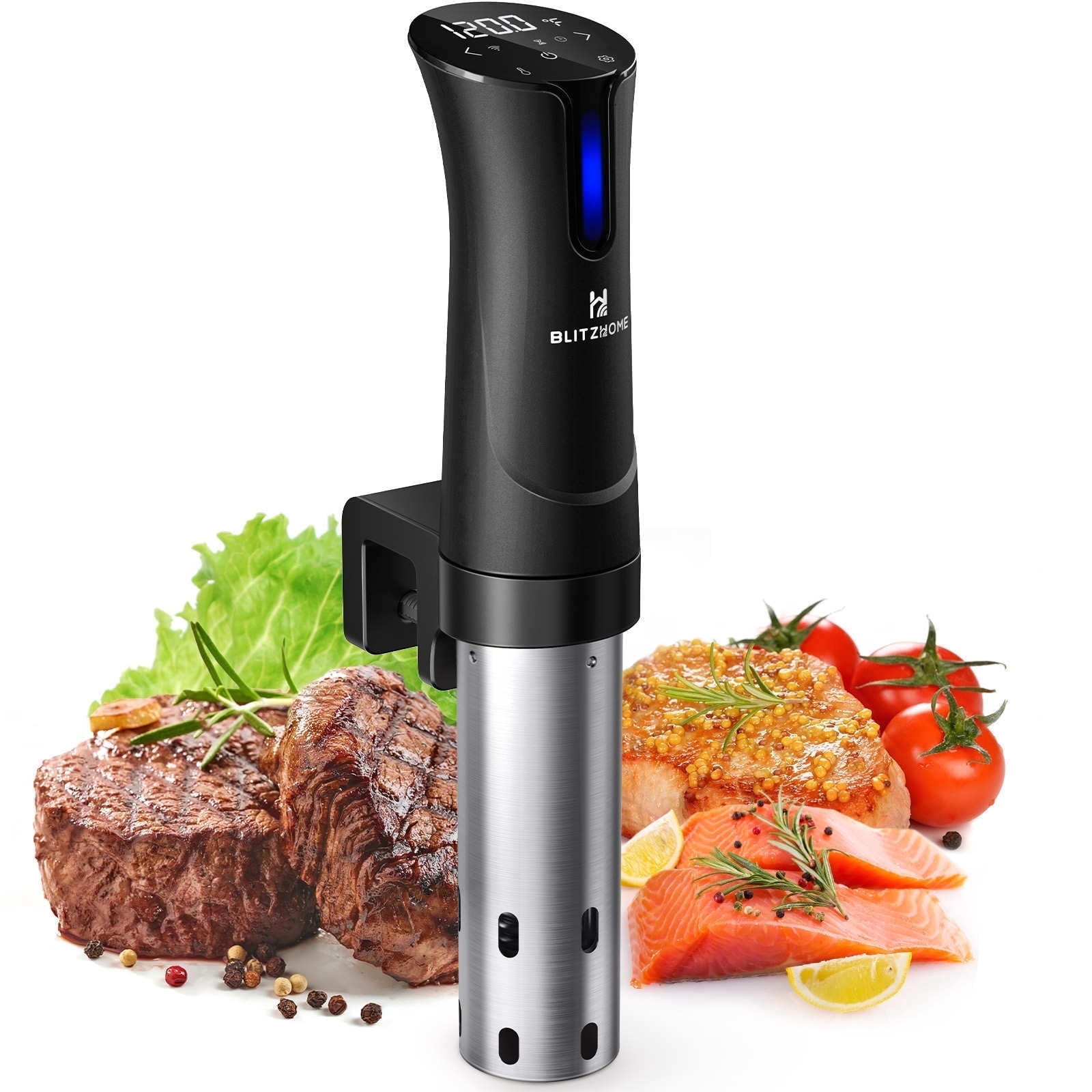 Blitzhome 1100W Sous Vide Cooker,Precision Sous Vide Machine,Ultra ...