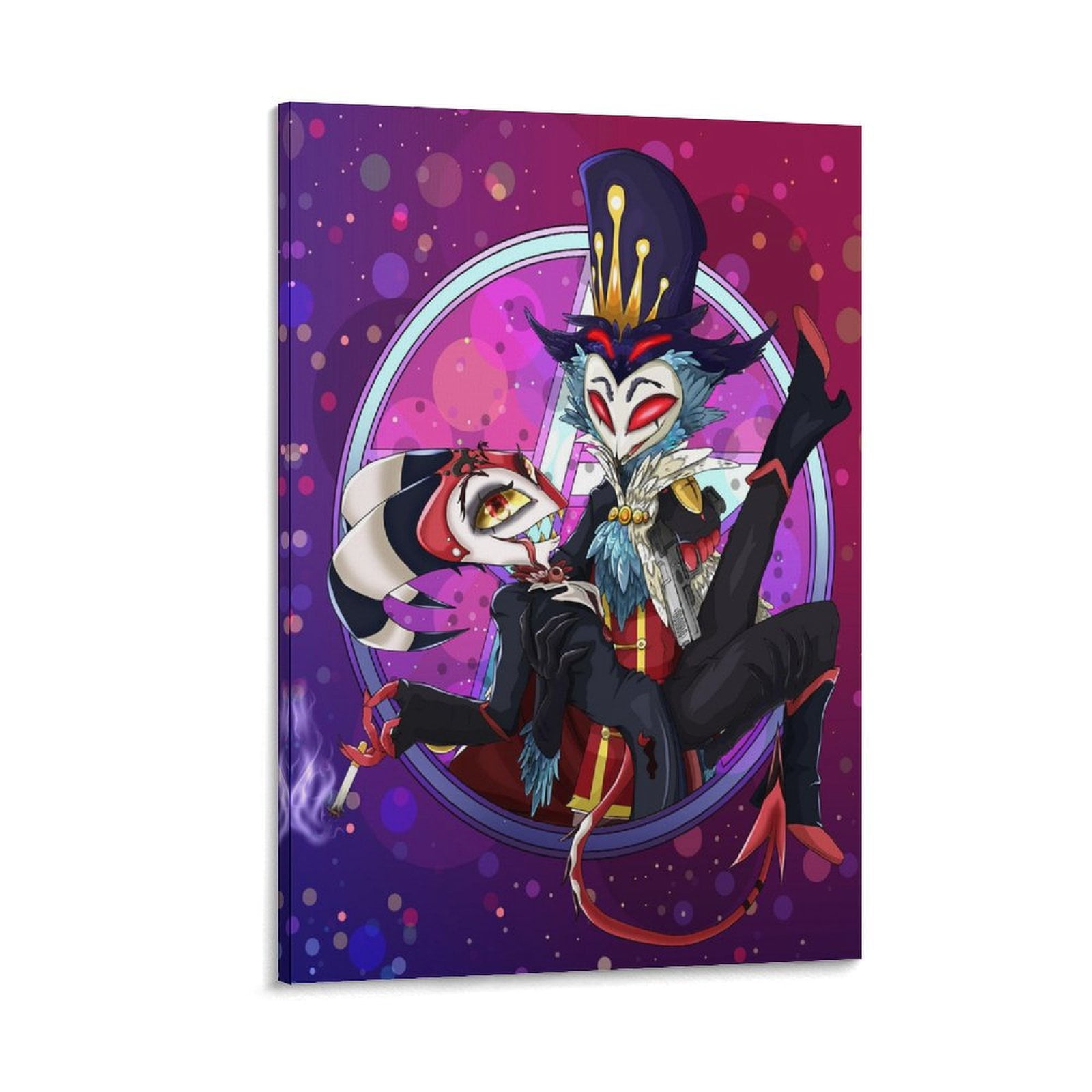 Blitzo & Stolas Poster Helluva Boss Room Aesthetic Poster Print Art ...