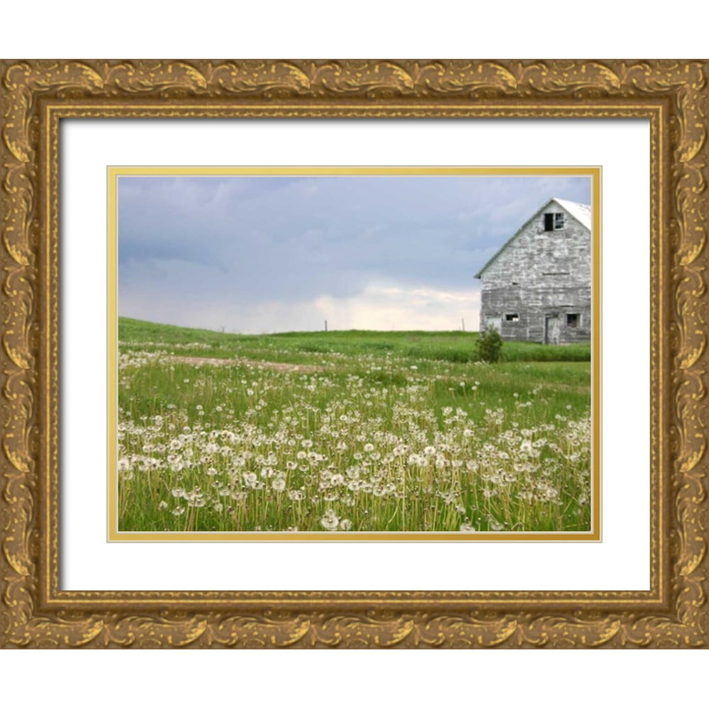 Blixt, Ingrid 14x12 Gold Ornate Wood Framed with Double Matting Museum ...