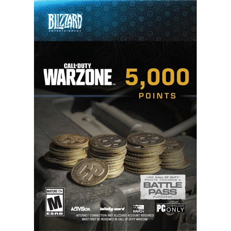 Buy 5000 Call Of Duty Modern Warfare Points Microsoft Store Having