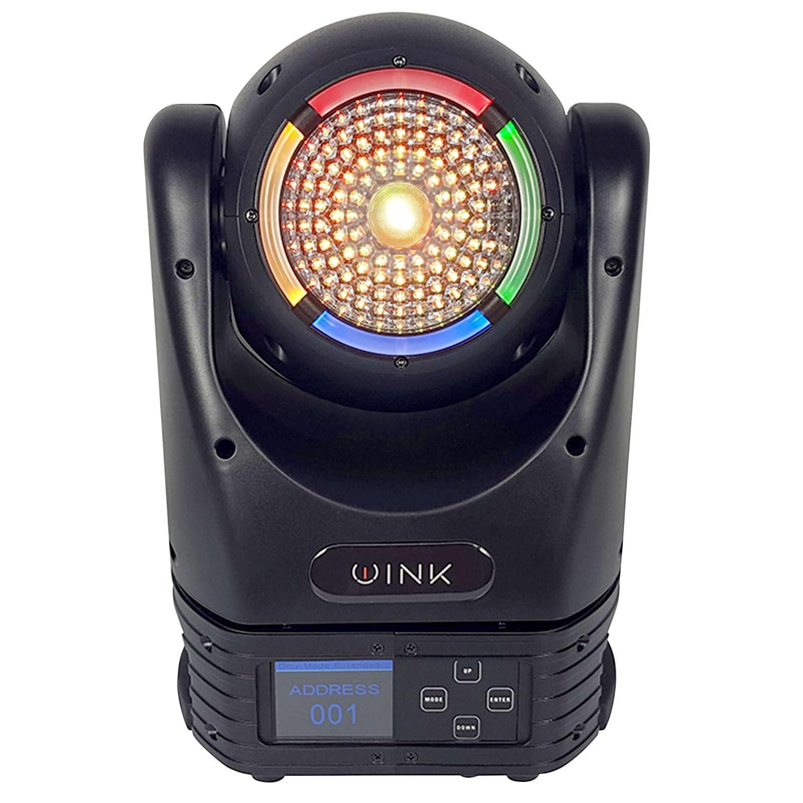 Blizzard Wink Moving-Head RGBW LED Light with Pixel Mapping - Walmart.com