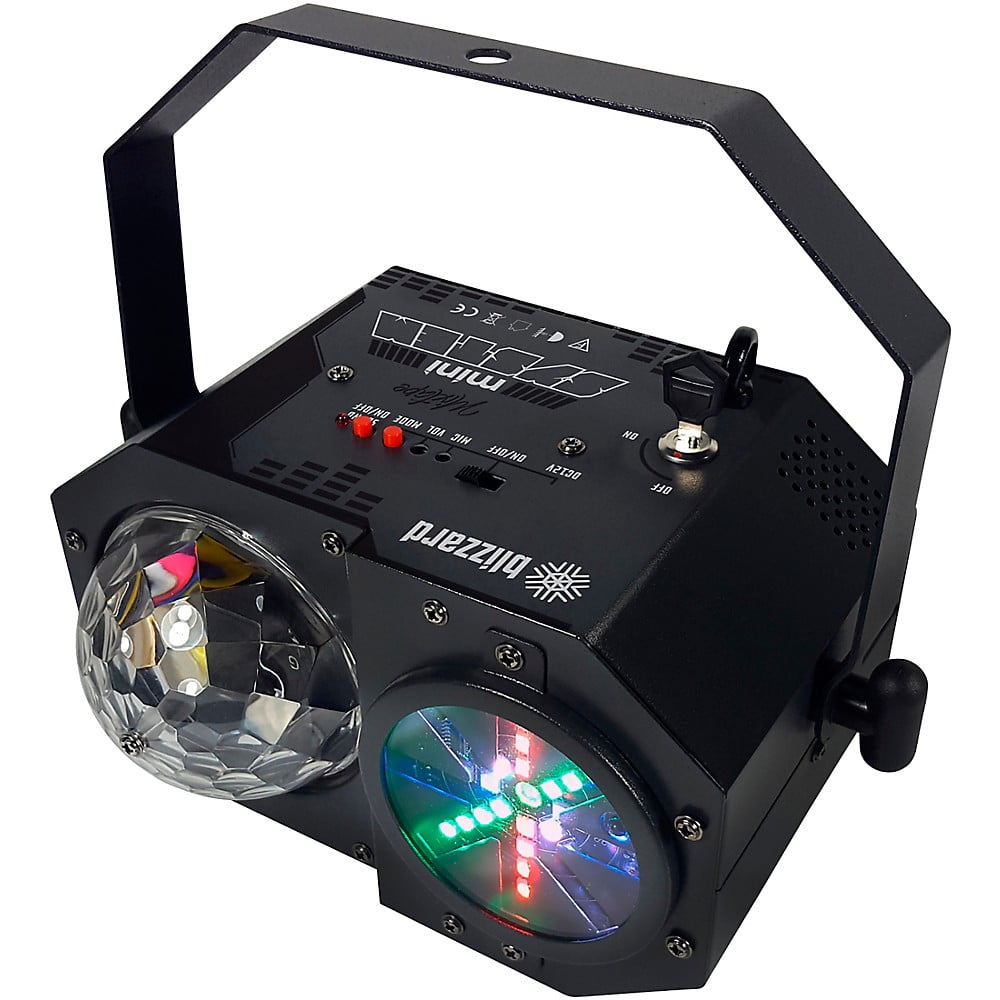 Blizzard Minisystem LED Beam Light with R/G Lasers Black - Walmart.com