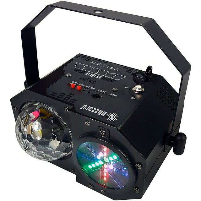 Blizzard Minisystem LED Beam Light with R/G Lasers Black - Walmart ...