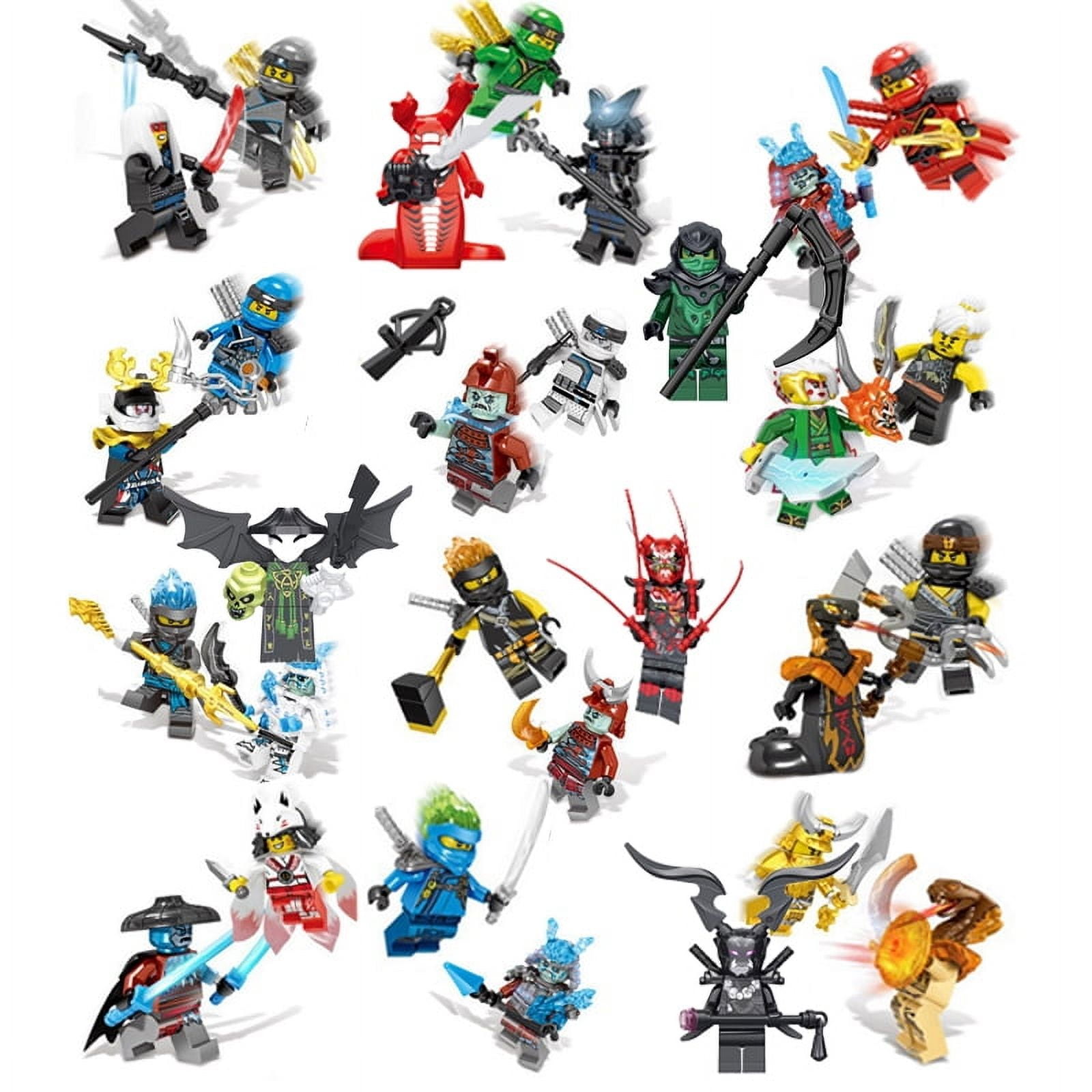 Blizzard Samurai Ninja Warrior MOC Building Block Set – 29 Pieces ...