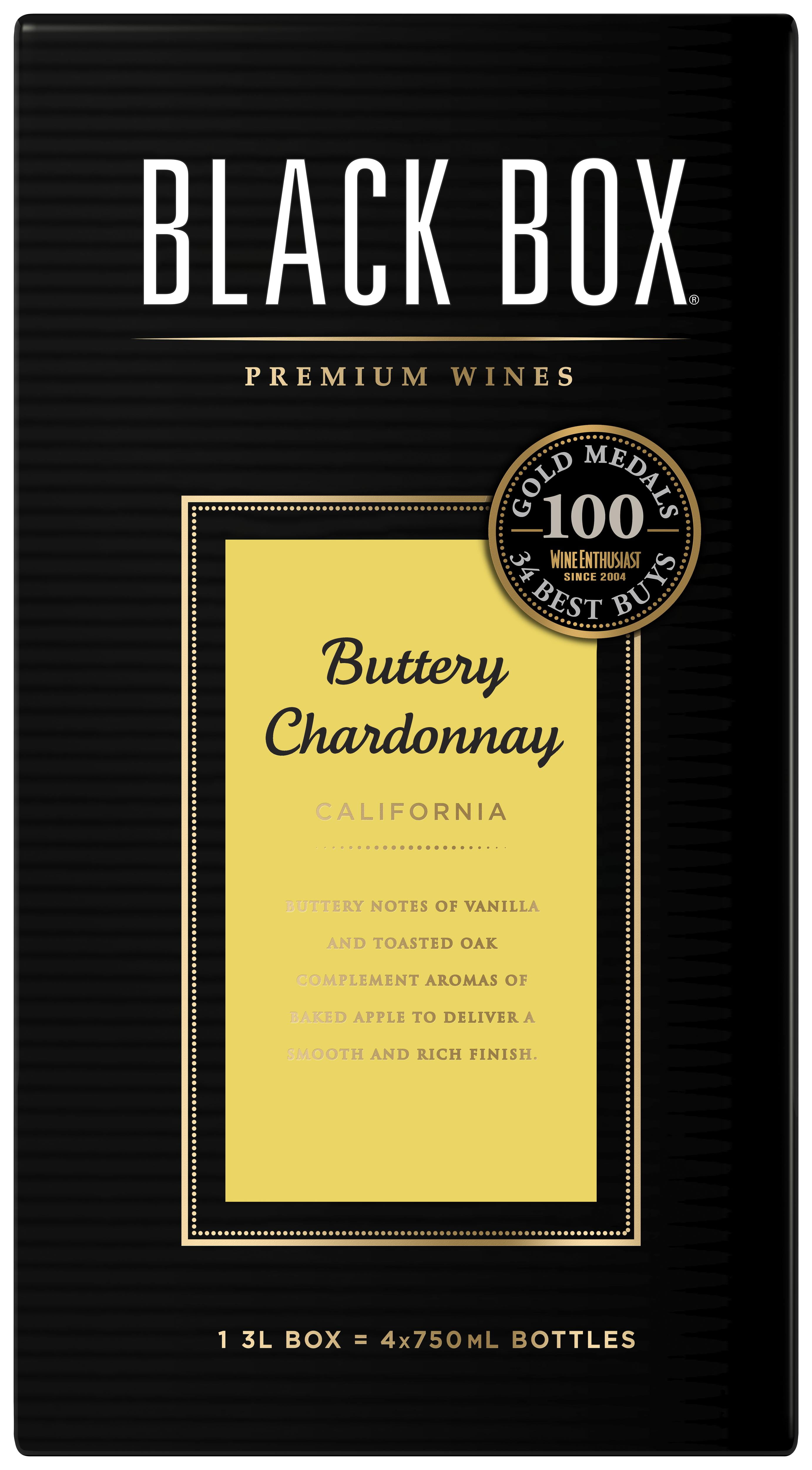 Black Box Buttery Chardonnay White Wine, 3L Box - Walmart.com