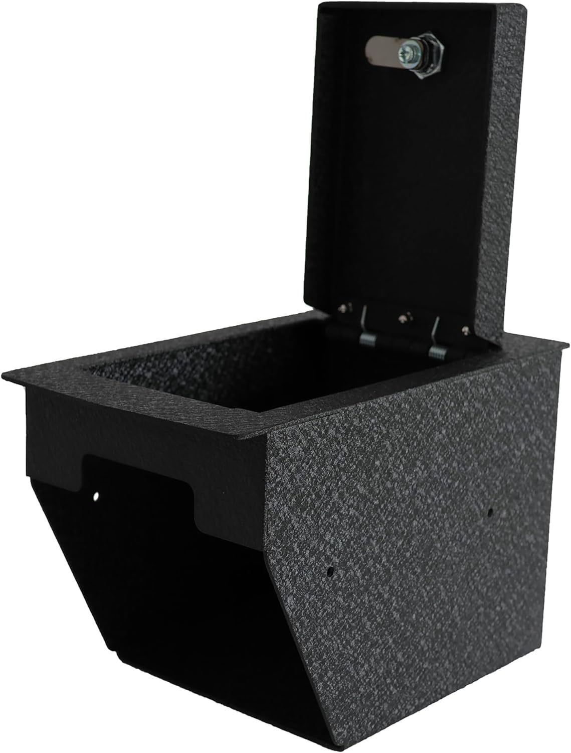 Black Horse Center Console Safe Security Lock Box, Black Gun Box ...