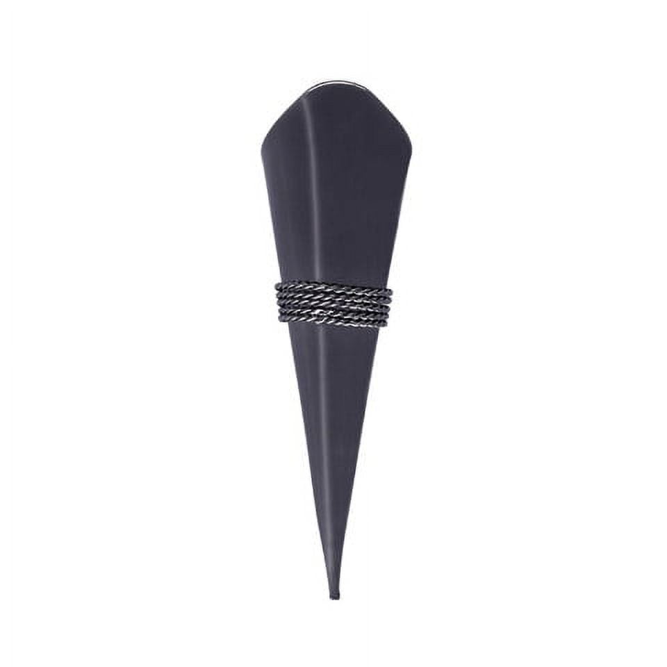 Blk Lapel Pin Vase Wbraid Trim - Walmart.com