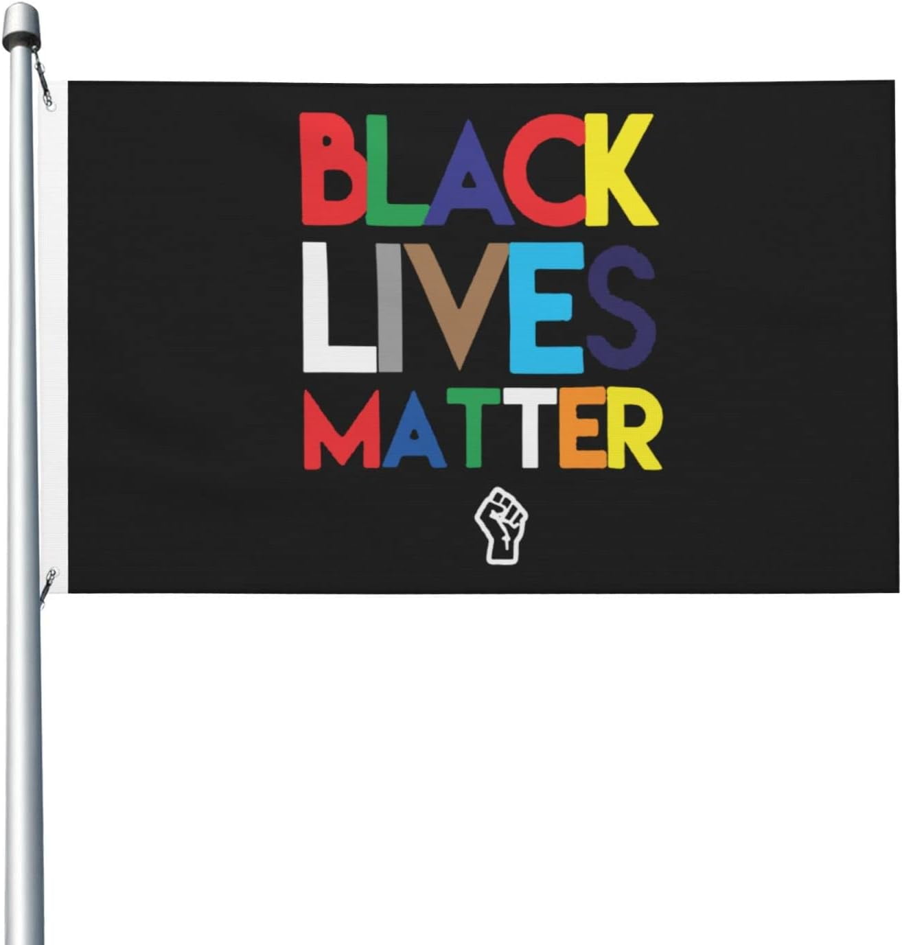 Blm Black Lives Matter Flag 3x5 Ft Outdoor Decoration Banner Yard Flag ...