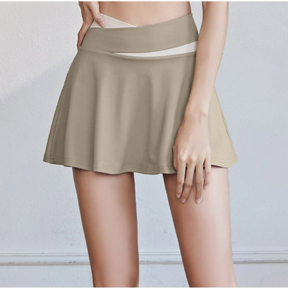 Blmnix A-line Short Skirts for Women Tennis Skirts High Waisted Skirt ...