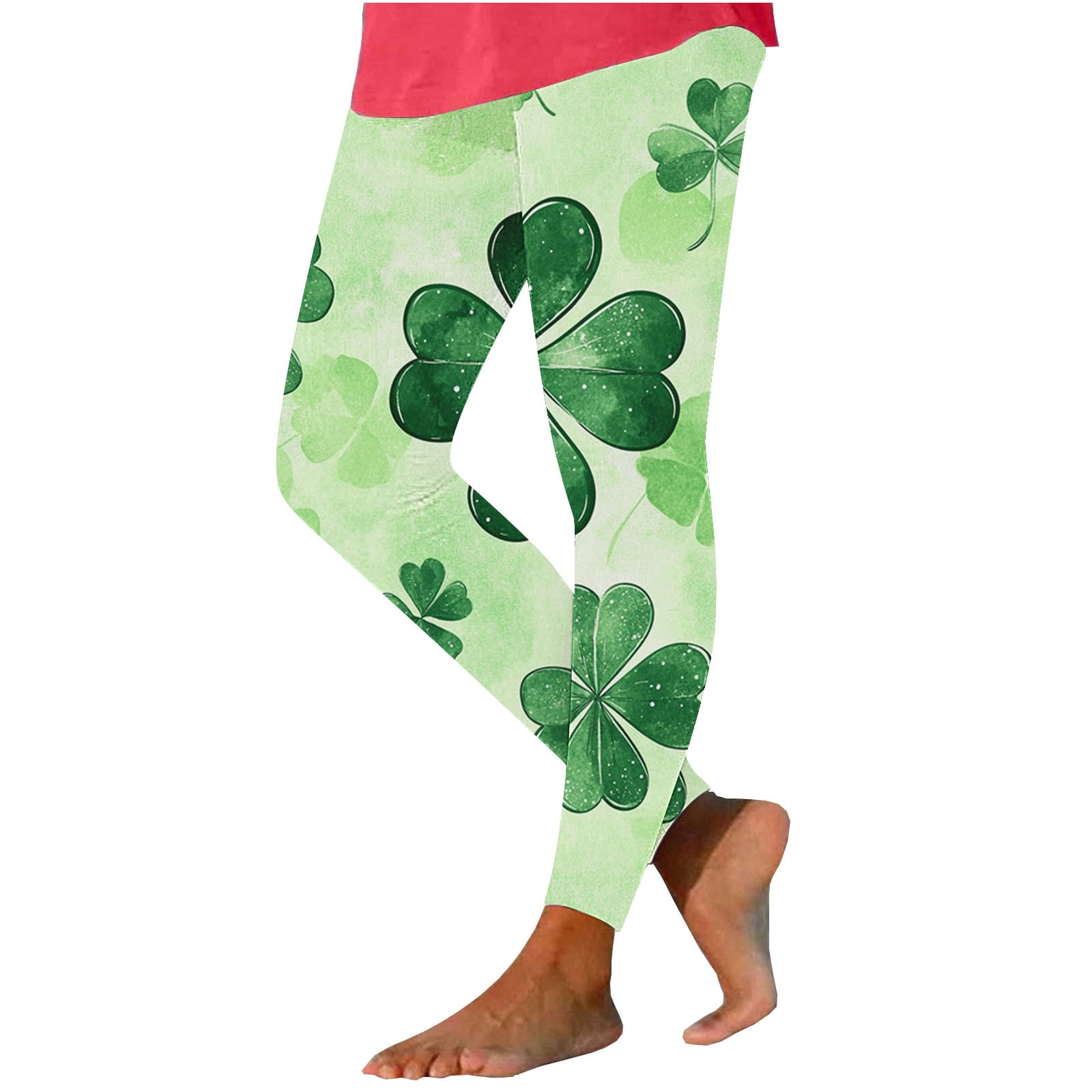 Blmnix Athletic Pants Pants for Women Flat Front St. Patrick Sweatpants ...