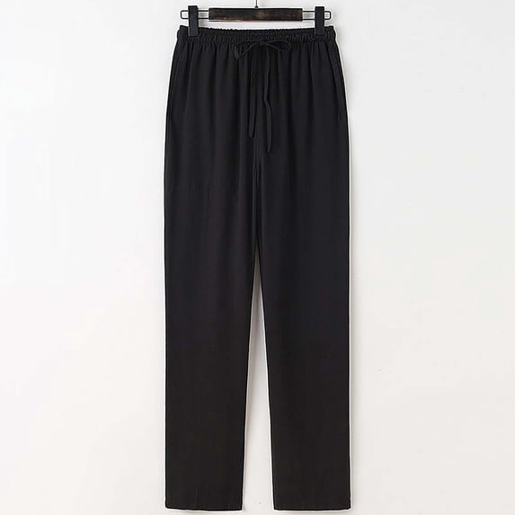 Blmnix Baggy Pants Pants Men Palazzo Relaxed Fit Lounge Pants Pants ...