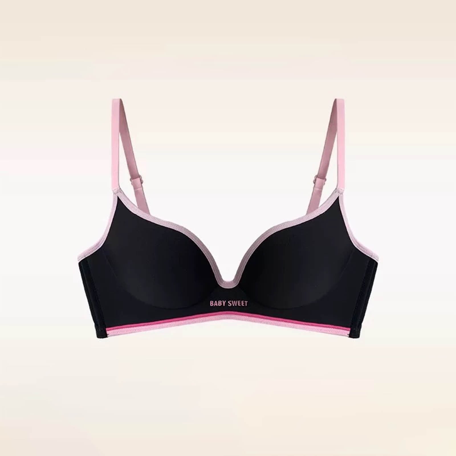 Blmnix Balconette Bras for Women Seamless Push-Up Bras Minimizer Plus ...