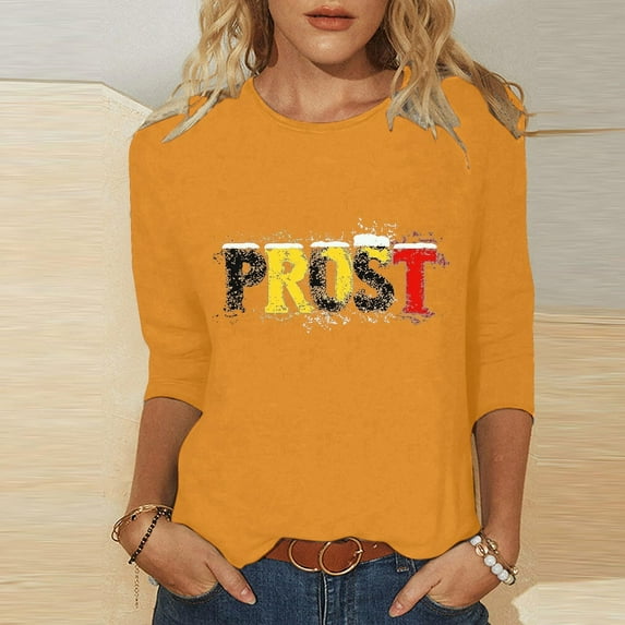 Blmnix Basics Formal Blouses for Women Lounge Yellow Blouses for Women ...