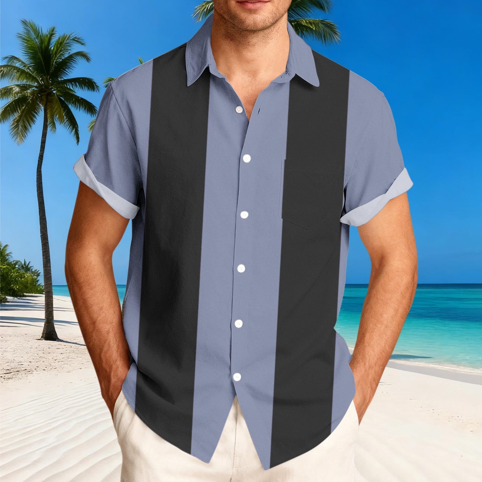 Blmnix Big And Tall Shirts Men Tshirt Hawaiian Shirt Baggy Guide Shirts ...
