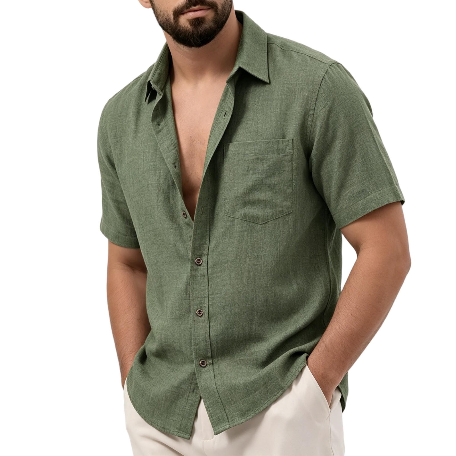 Blmnix Big And Tall Shirts Shirts for Men Hawaiian Shirts Oversized ...