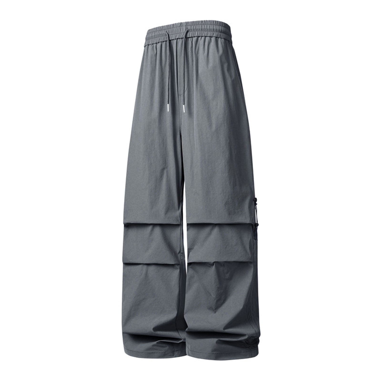 Blmnix Cargo Men's Pants Low Waisted Men's Sweatpants Travel Pants ...