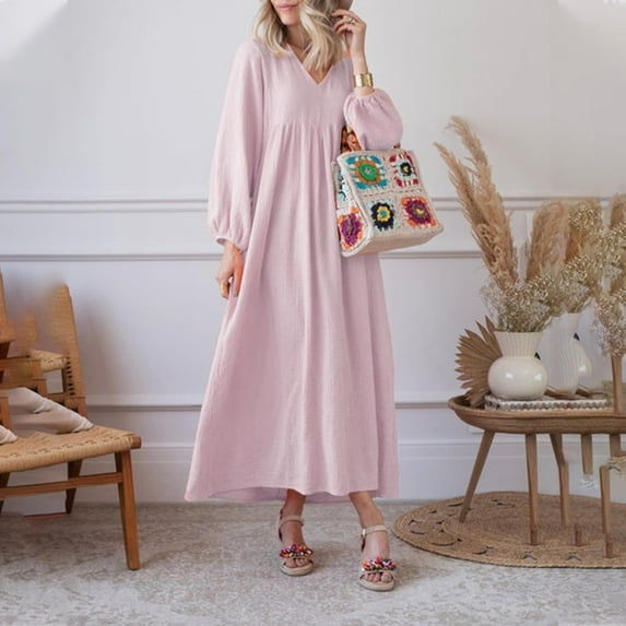 Blmnix Casual Valentine Dresses for Girls Popover Flowy Petticoat Pink ...