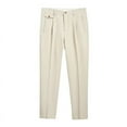 Blmnix Chinos Men Pants Low Waisted Baggy Lightweight Work Pants Dress ...