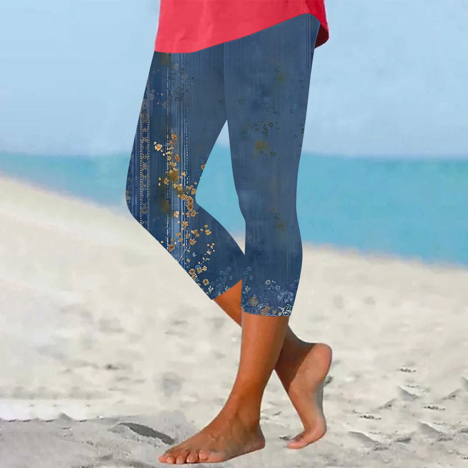 Blmnix Chinos Pants for Women Trendy Plus Size Pants Beach Pants ...