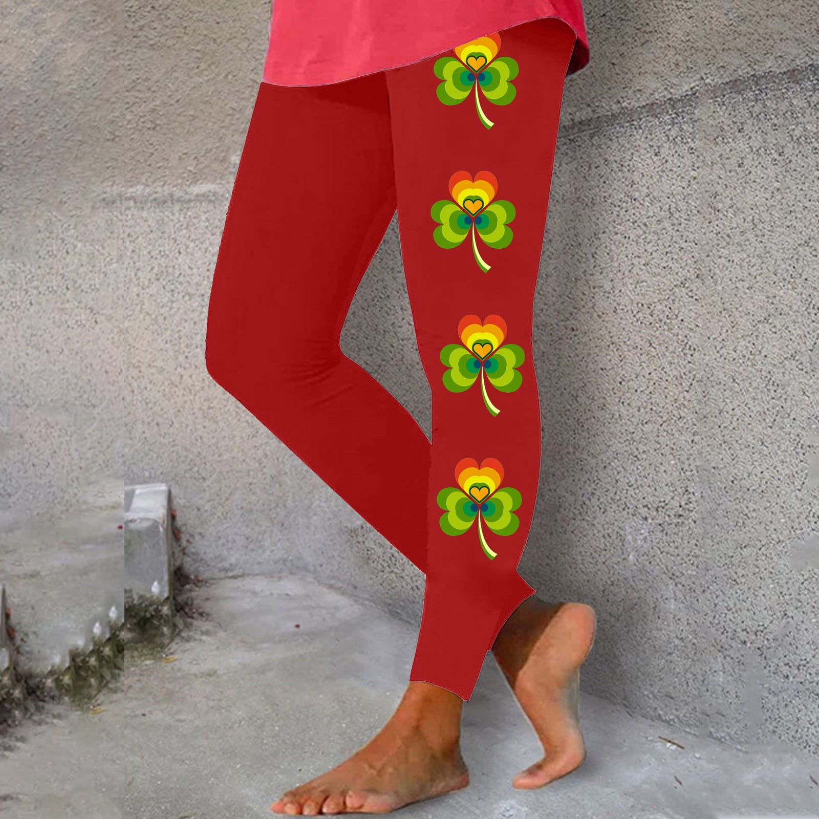 Blmnix Cotton Yoga Pants Trousers Pants for Women St. Patrick Active ...