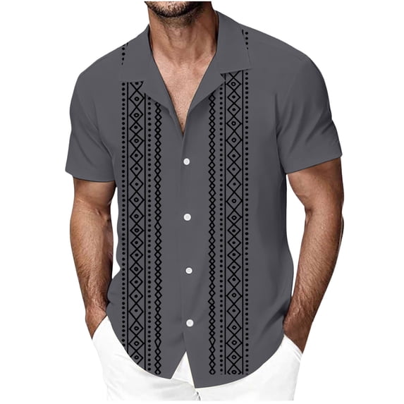 Blmnix Hawaiian Shirt Mens T-Shirts Oversized Big And Tall Shirts Guide ...