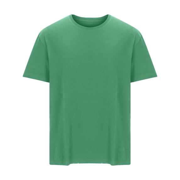 Blmnix Mens Tshirt Pullover Cotton T Shirts Baggy Heavy Weight Tshirts ...