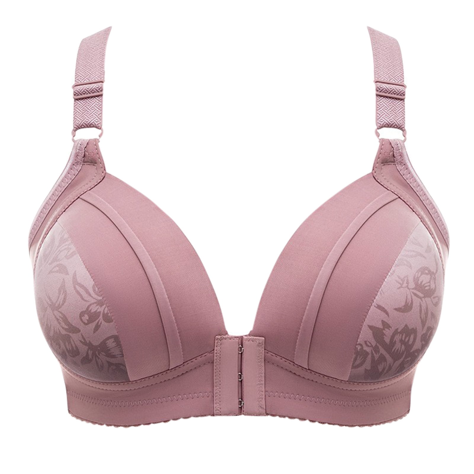Blmnix Minimizer Bras Bra for Women Front Closure No Underwire Bralette ...