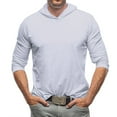 Blmnix Muscle Men Shirt Oversized Cotton Shirts Workout Shirts Top ...