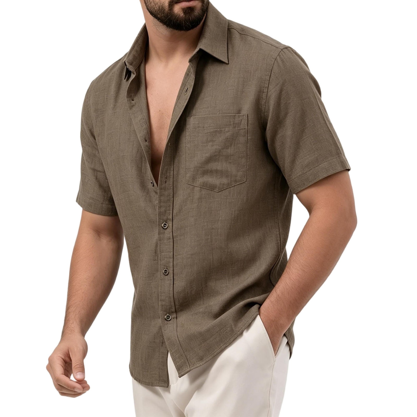Blmnix Oversized Shirts for Men Guide Hawaiian Shirts Big And Tall ...