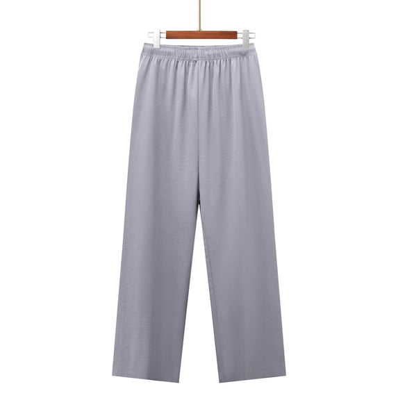 Blmnix Palazzo Men Pants Work Pants Relaxed Fit Baggy Pants Jeans ...