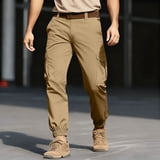 Blmnix Pants Men Hiking Pants Baggy Cargo Pants Carpenter Pant Yellow ...