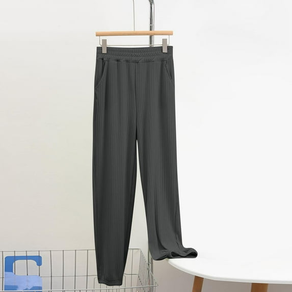 Blmnix Plus Size Women's Pajama Sets Sleep Pants Cotton Pajamas ...