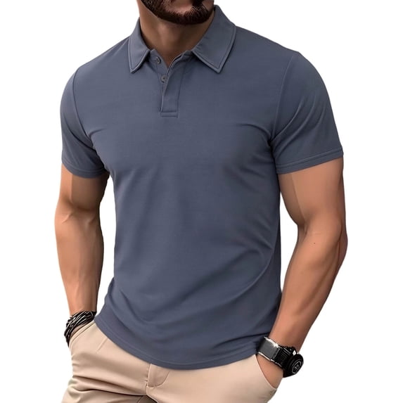 Blmnix Polo Shirt Mens T Shirts Muscle Golf Shirts Oversized T Shirts ...