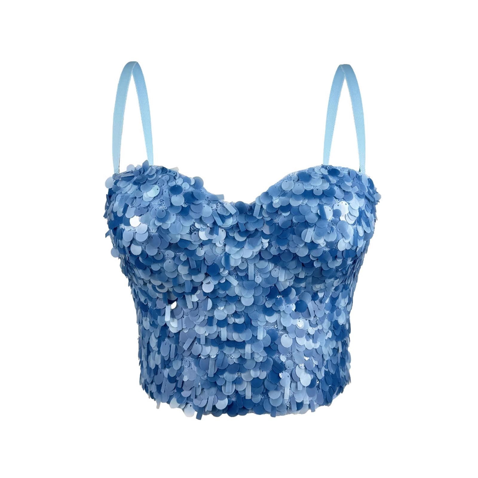 Blmnix Push Up Bralettes for Women Sexy Bra Cami Bralette Longline ...
