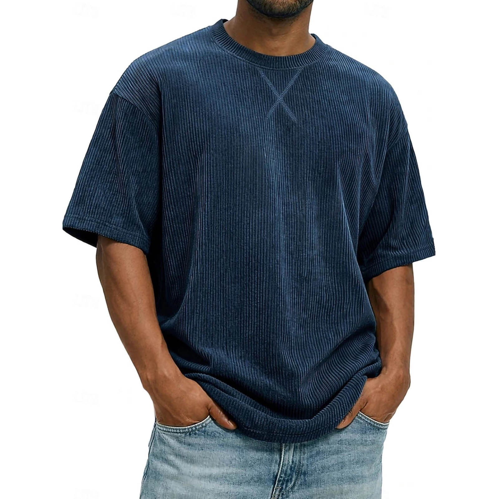 Blmnix Running Shirts Men Shirts Workout Shirts Baggy Pullover T-Shirt ...