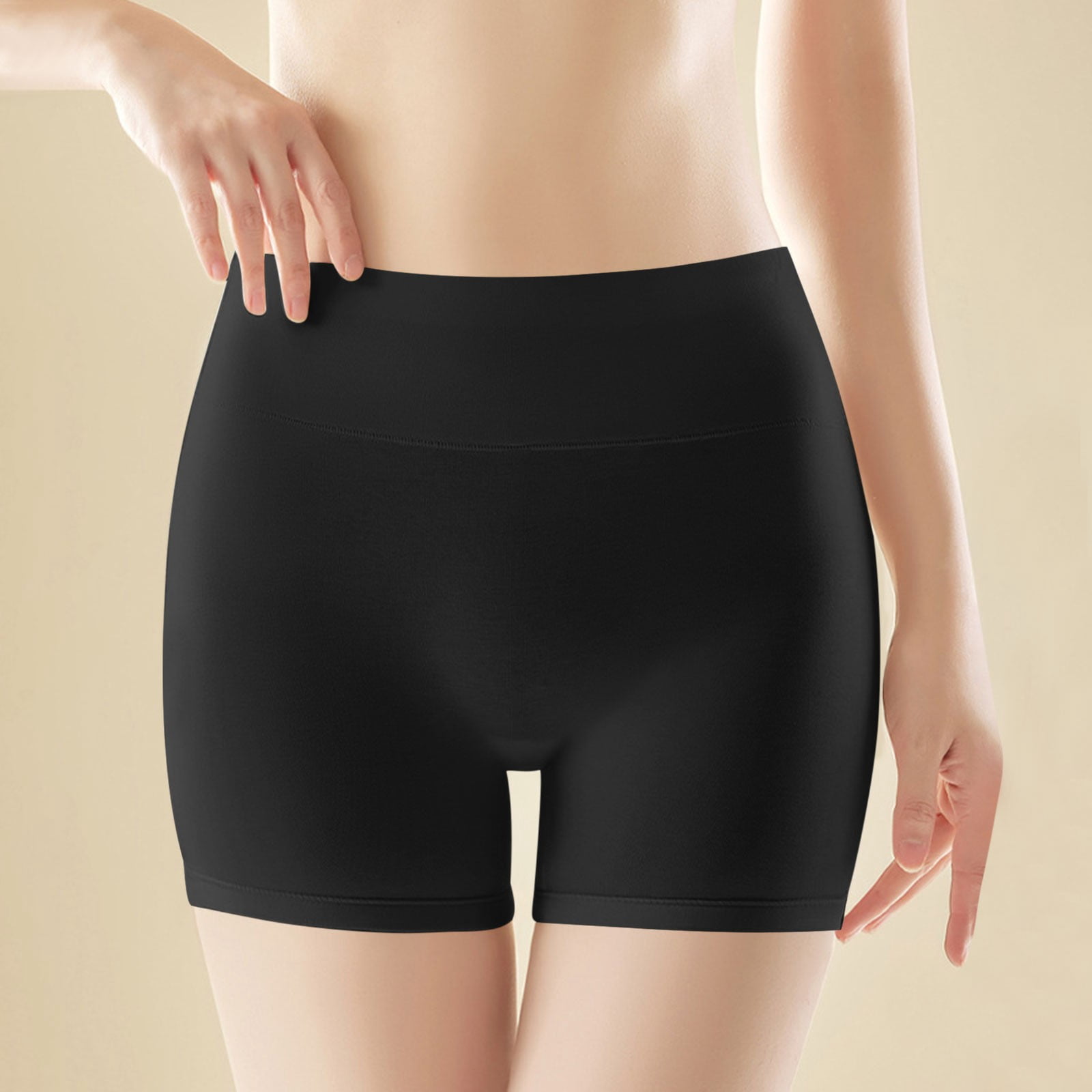 Blmnix Seamless Womens Underwear Boxer Briefs Tummy Control High ...