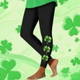 Blmnix Skinny Women Pants Leggings St. Patrick Flat Front Sweatpants ...