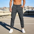 Blmnix Slim Men Pants Workout Pants Pleated Sweatpants with Pockets ...