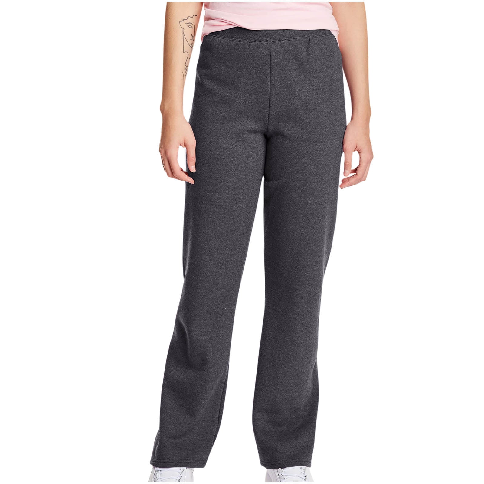 Blmnix Solid Color Business Pants for Women Gray Pants for Gym, Yoga ...