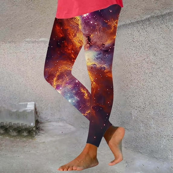 Blmnix Sparkly Pants Womens Pants Casual Flat Front Skinny Yoga Pants ...