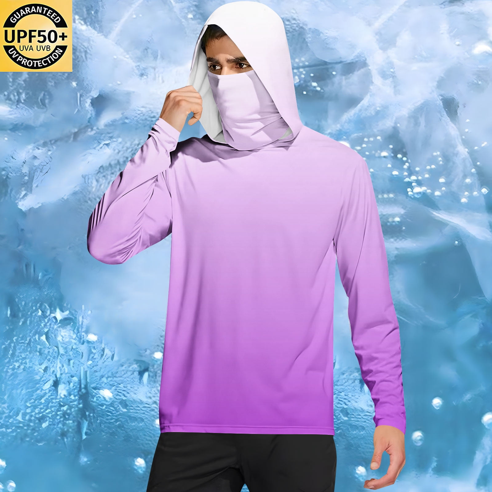 Blmnix Sun Shirts T Shirts for Men Baggy Pullover Fishing Shirt T-Shirt ...