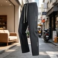 Blmnix Sweatpants Men Mens Pants Workout Pants Palazzo Baggy Low Rise ...