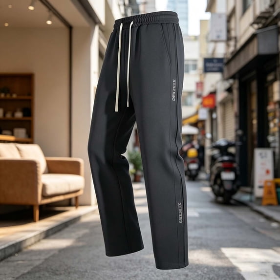 Blmnix Sweatpants Men Mens Pants Workout Pants Palazzo Baggy Low Rise ...