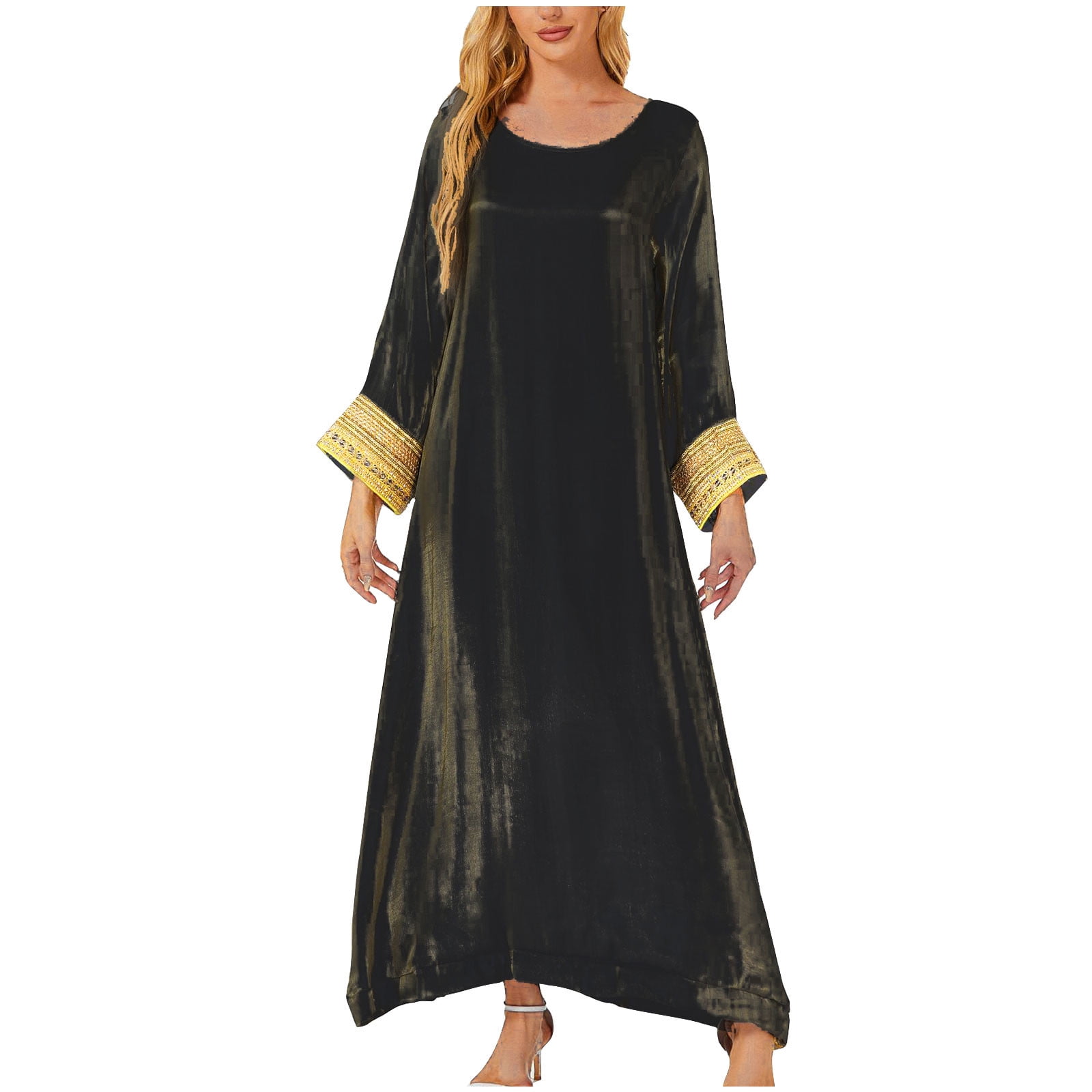 Blmnix Tunic Business Dresses for Women Vintage Dress Elegant Under ...