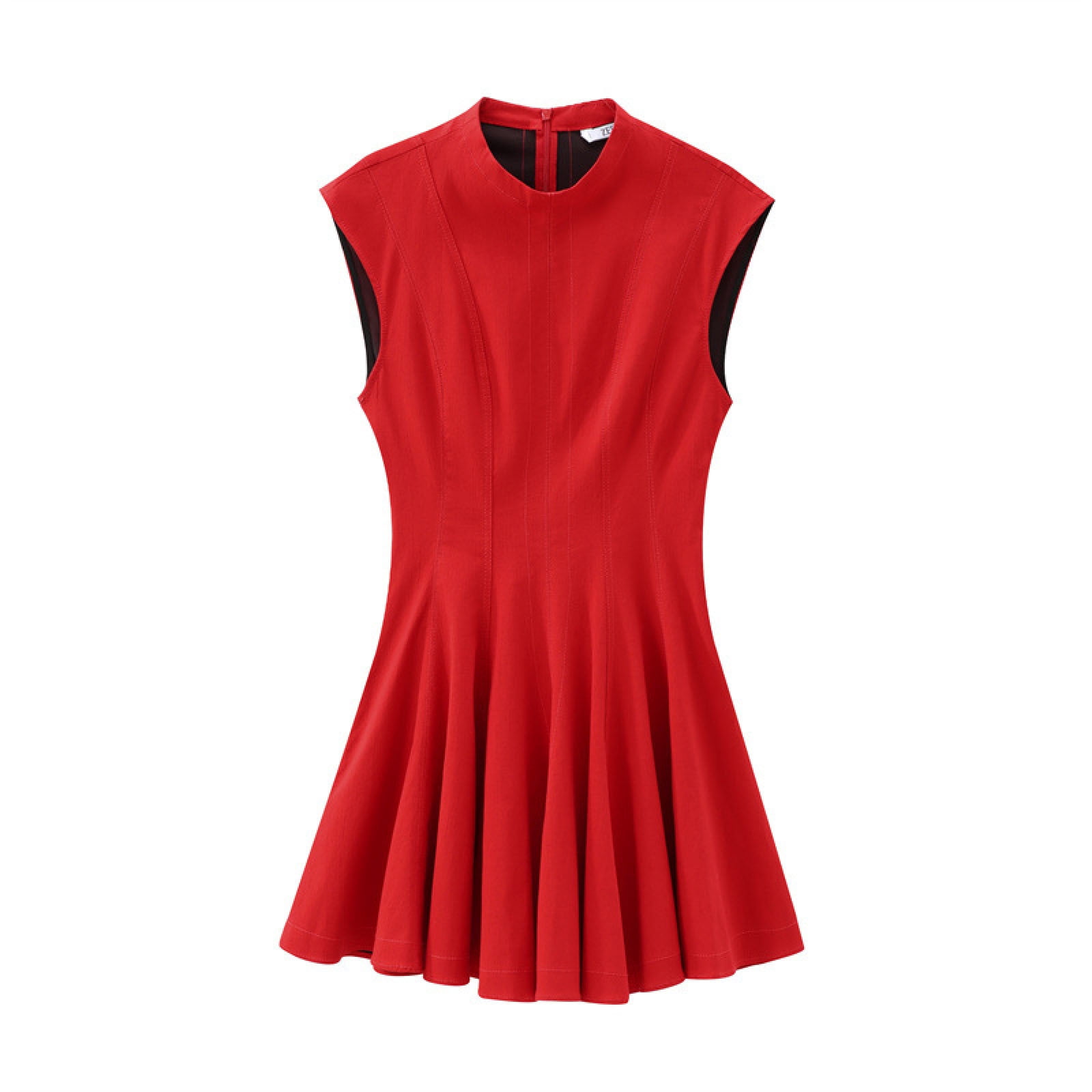 Blmnix Western Dress Party Dresses for Women Tent Pleated Dress Under ...