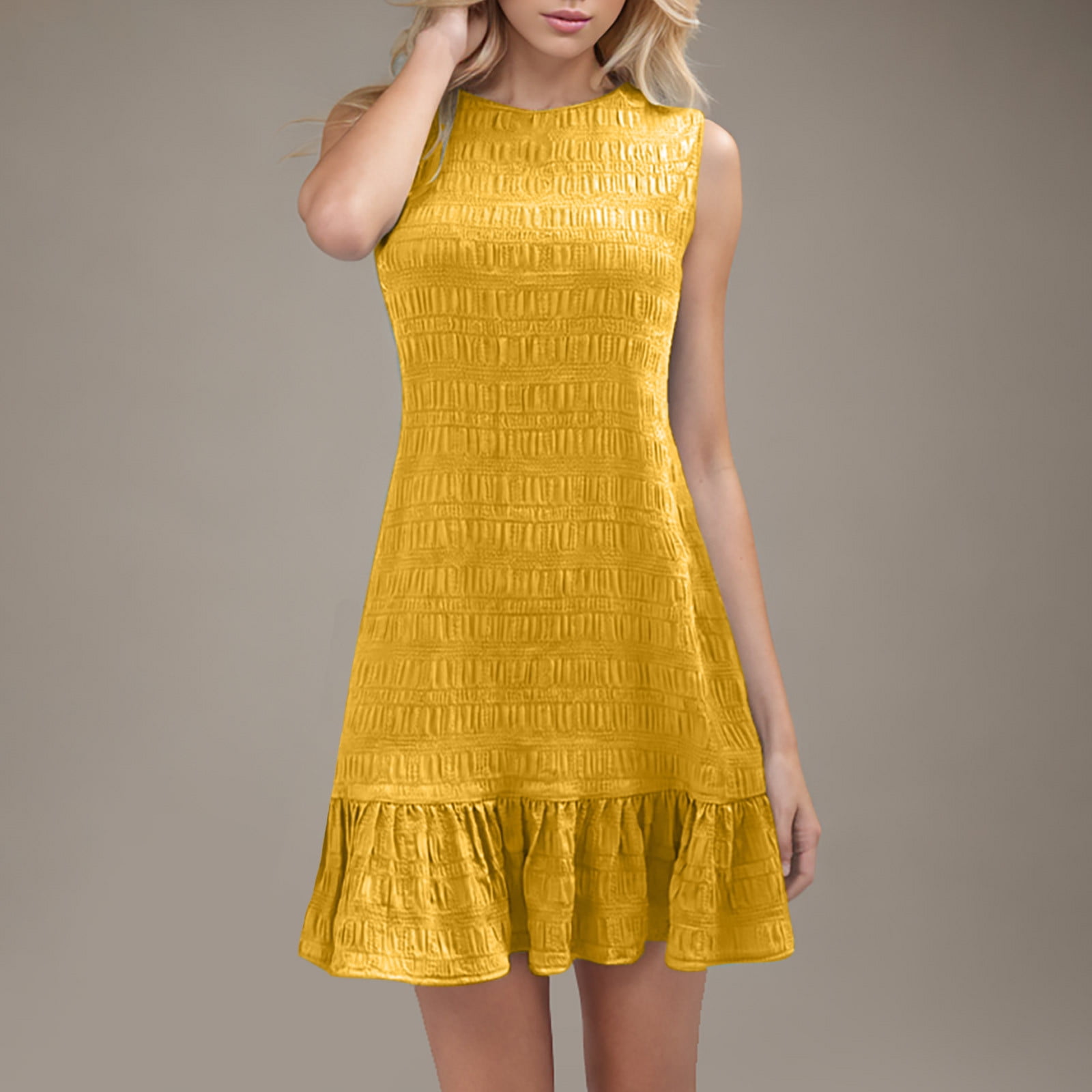 Blmnix Western Sexy Dresses for Women Peplum Casual Dresses Mini Skirt ...