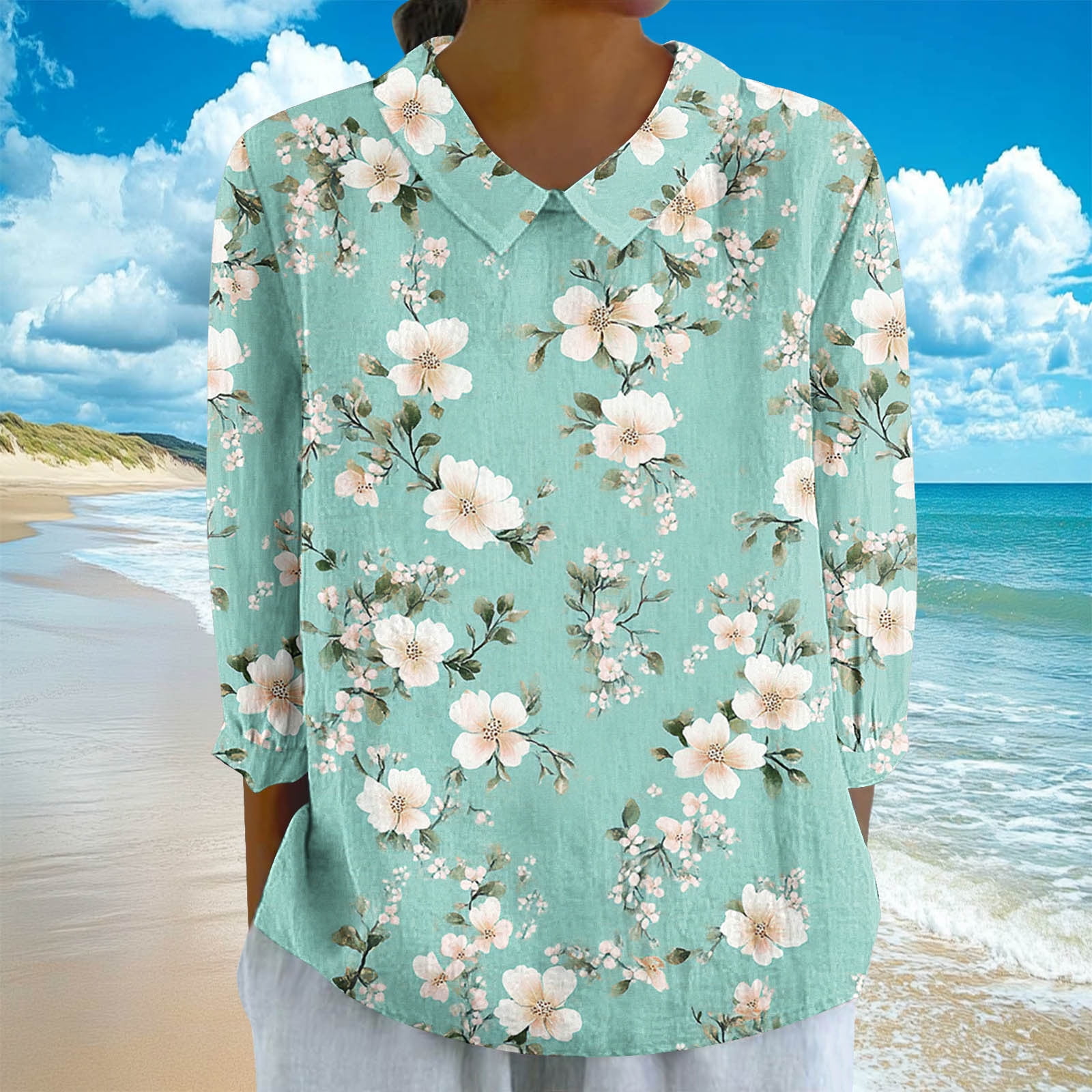 Blmnix White Concert Shirts for Women Cottagecore Fashion Athleisure ...