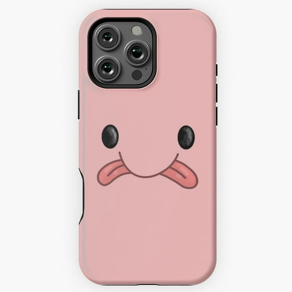 Blob Fish Funny Cartoon Ocean Animal iPhone Case 11 12 13 14 15 16 17 ...