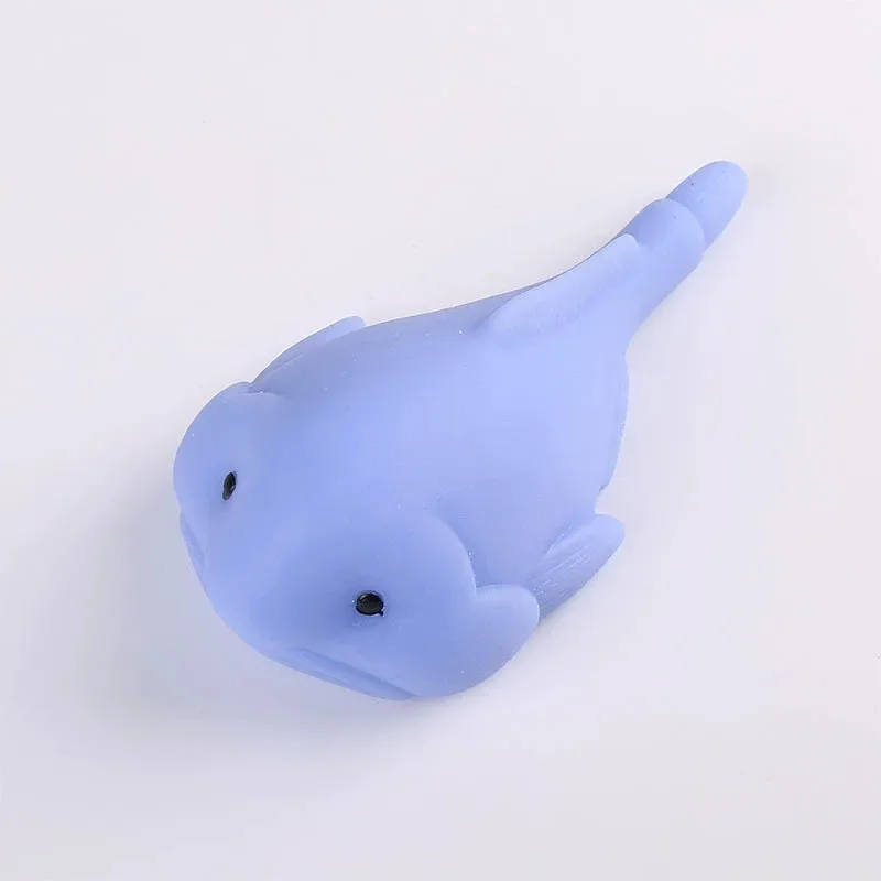 Blob Fish Squishy Figurine Silicone Super Stretchy Blobfish Statue Ugly ...